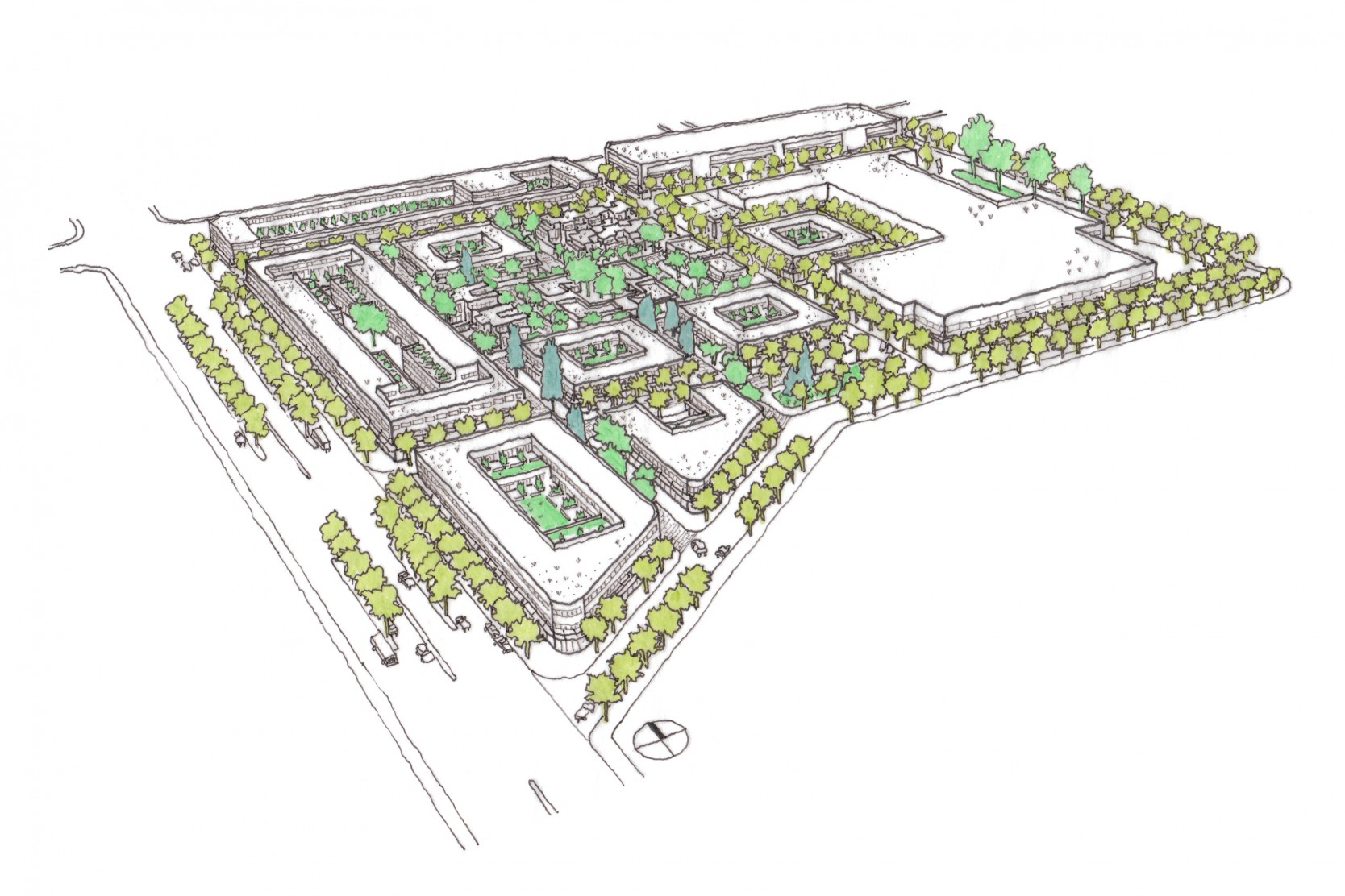 Big Box Reuse as Suburban Living Node – Emerald Seven