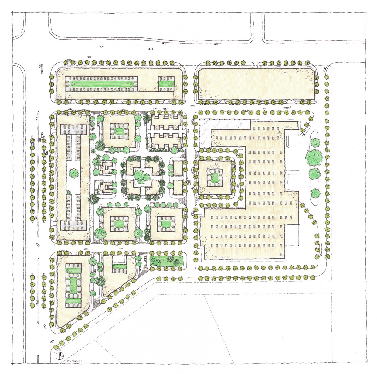 Big Box Reuse as Suburban Living Node – Emerald Seven