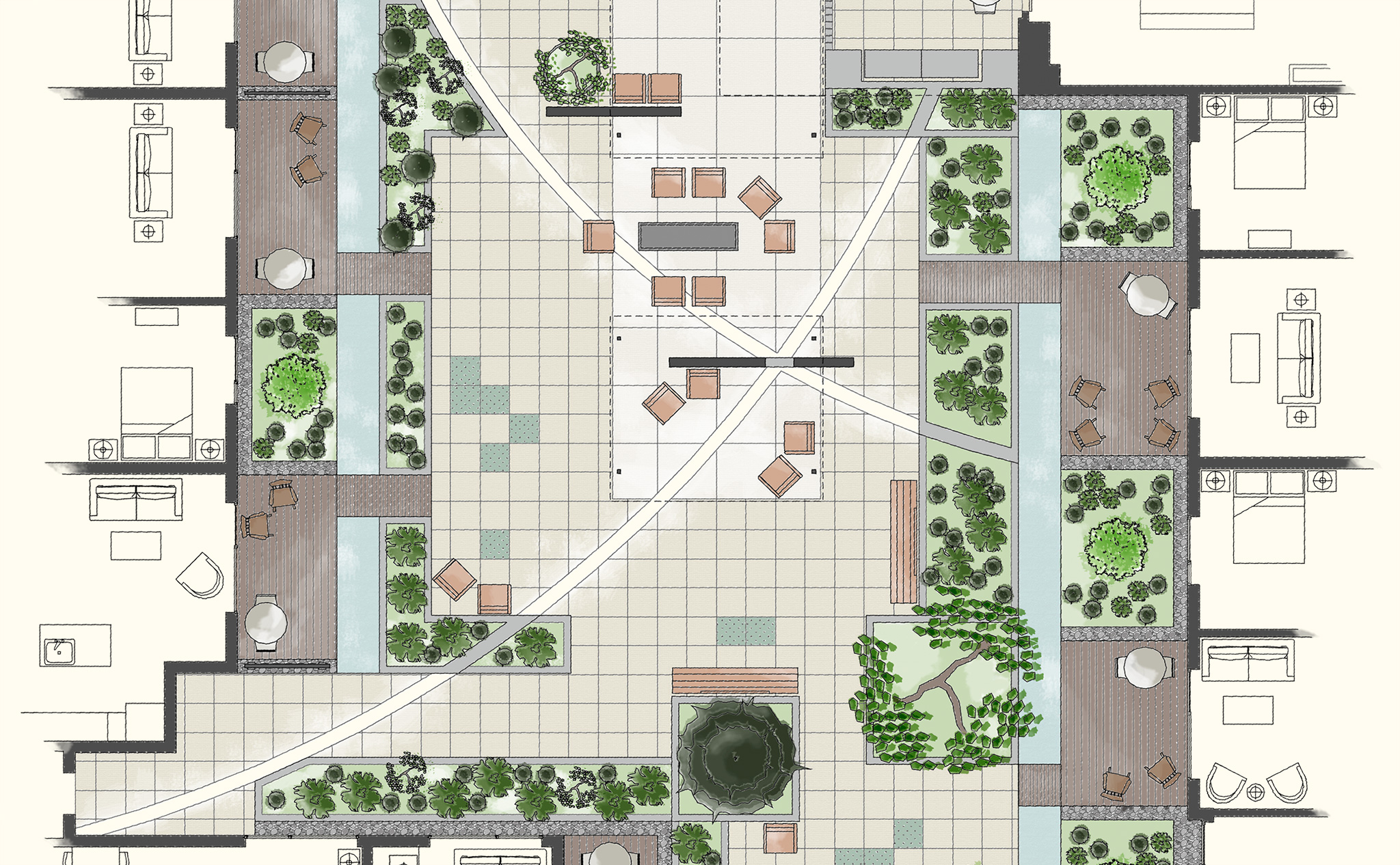 Intensive Residential Green Roof – Emerald Seven